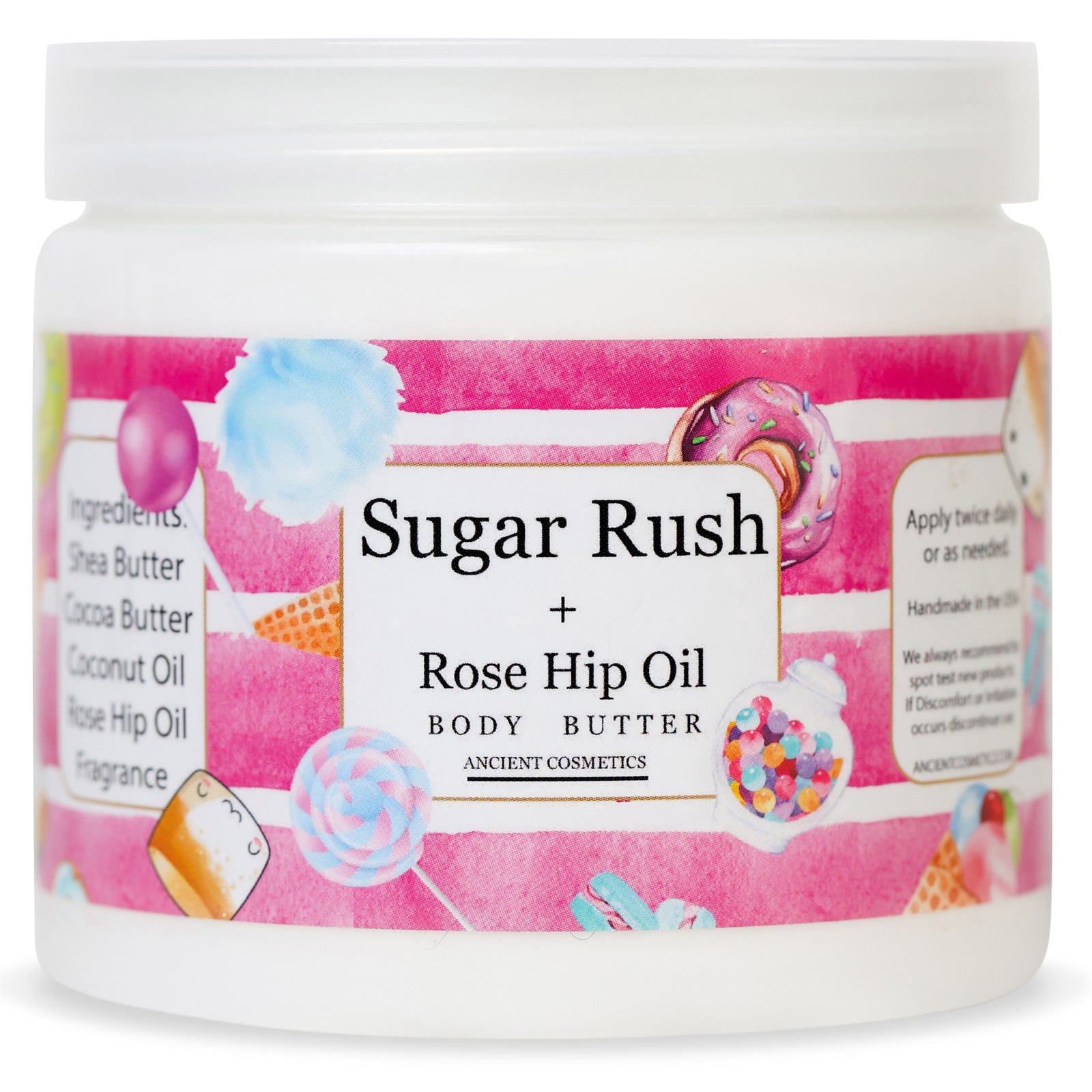 Sugar Rush & Rose Hip Oil Body Butter